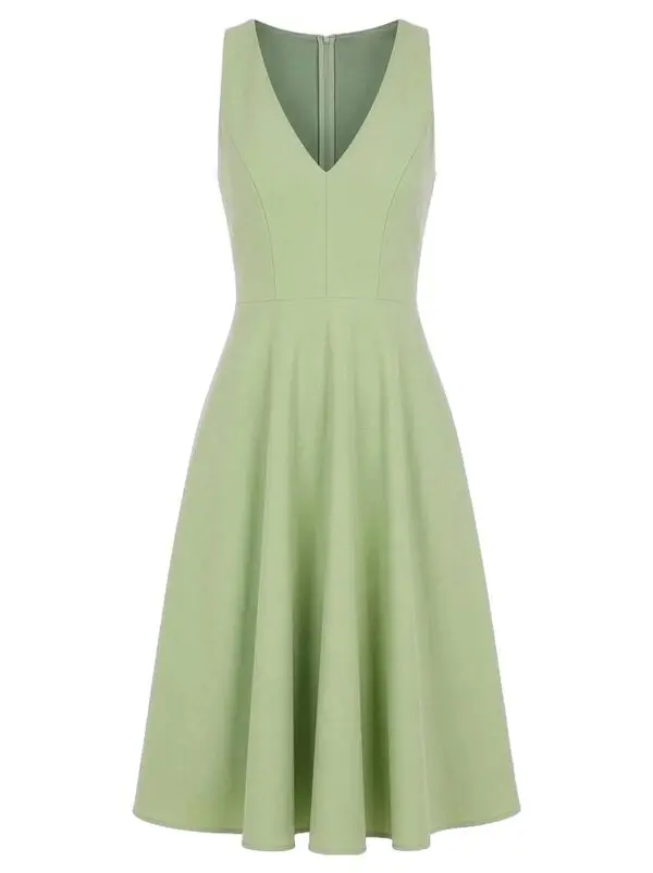 Dress The Population Catalina Fit & Flare Dress - Sage