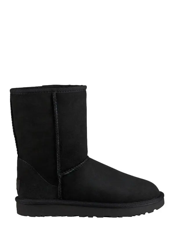 UGG S Classic Heritage Short Ii Suede Boots - Black
