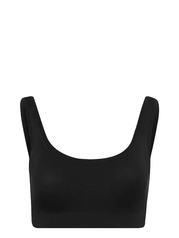 Hanro Touch Feeling Crop Top - Black