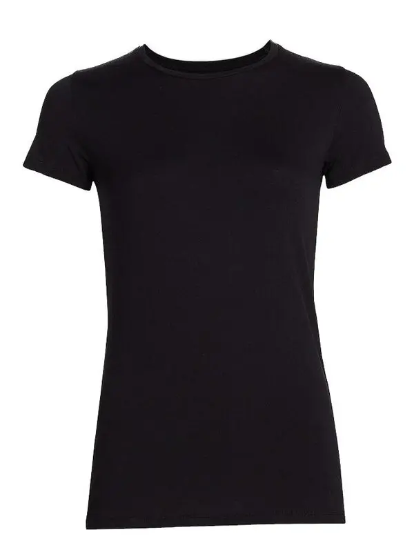 Majestic Filatures Soft Touch Crewneck T-shirt - Marine