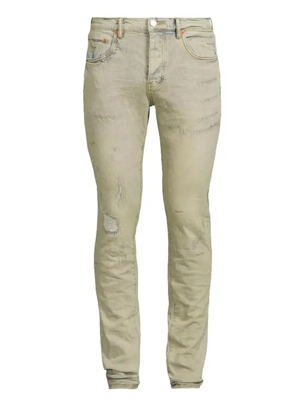 PURPLE BRAND Five-pocket Classic Jeans - Grey