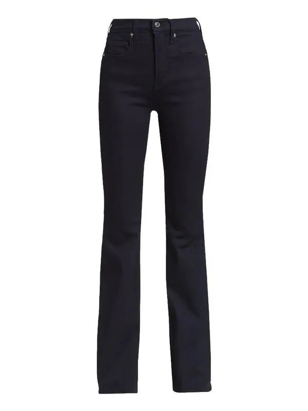 Veronica Beard Beverly High-rise Skinny Flared Pants - Indigo