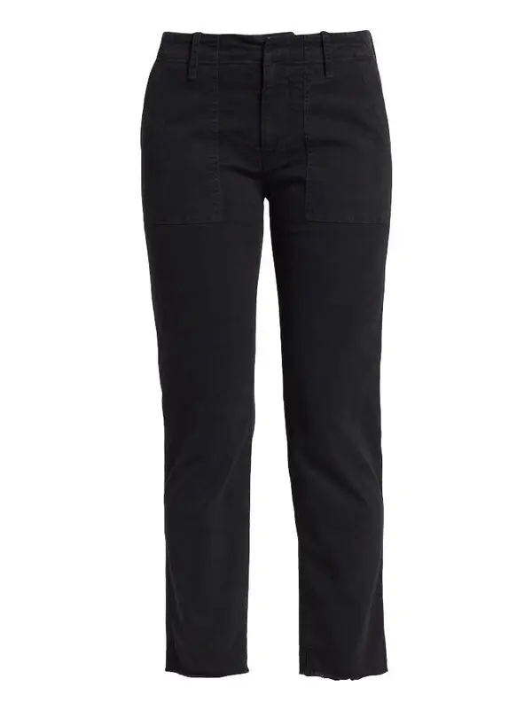NILI LOTAN Jenna Cotton Pants - Carbon