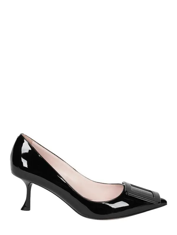ROGER VIVIER 65mm Patent Leather Pumps - Black