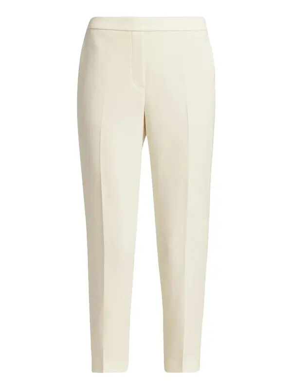 Theory Treeca Pull-on Ankle Trousers - Rice