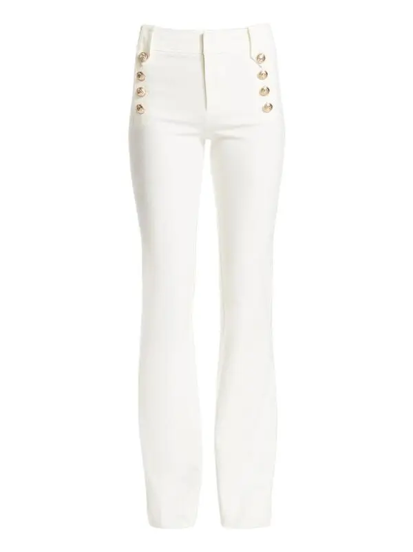 Derek Lam 10 Crosby Robertson Flare Pants - White