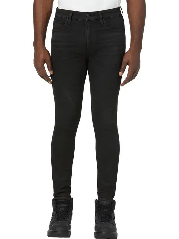 Hudson Jeans Zack Moto Skinny Jeans - Night Call