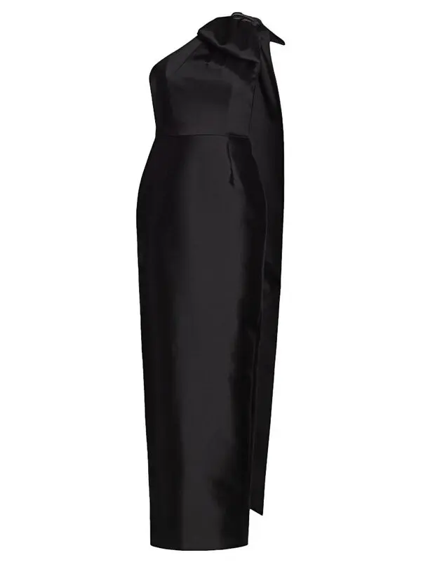 Alexia Maria Gabriella Column Gown - Black