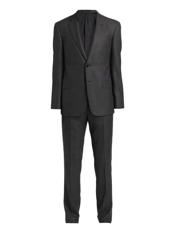 Giorgio Armani Wool Trousers - Stone