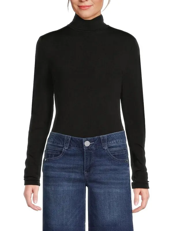Wolford Colorado Turtleneck Bodysuit - Black