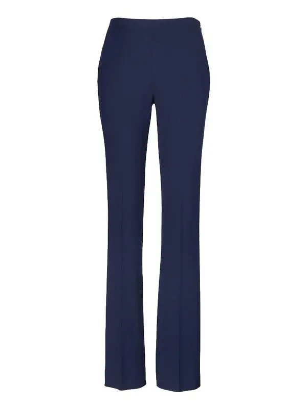 Ralph Lauren Alandra Stretch Wool Pants - Navy
