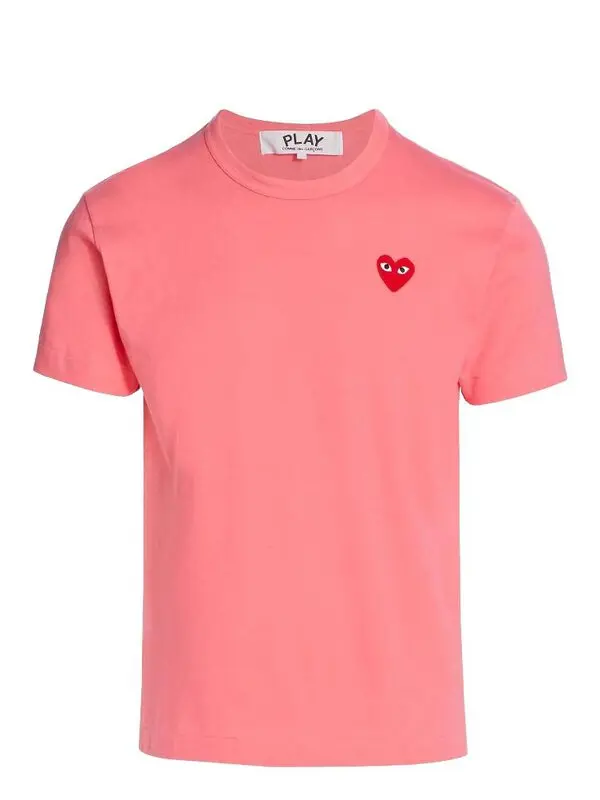 Play Comme Des Garcon Play Heart T-shirt - Pink