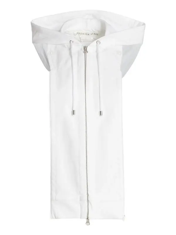 Veronica Beard Hooded Dickey - White