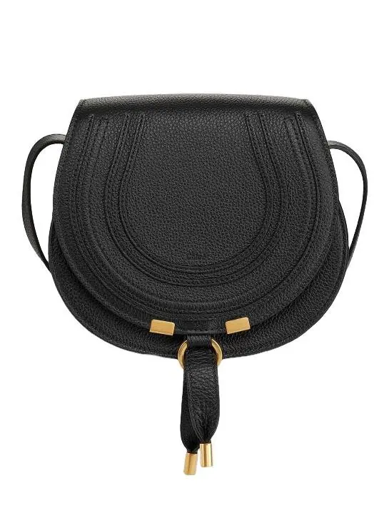 Chloé Marcie Saddle Bag - Black