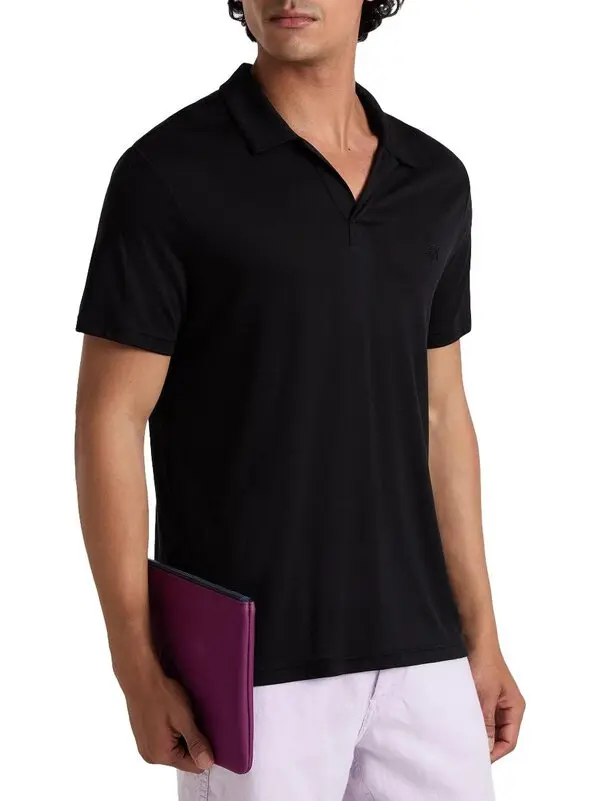 Vilebrequin Classic-fit Jersey Polo - Black