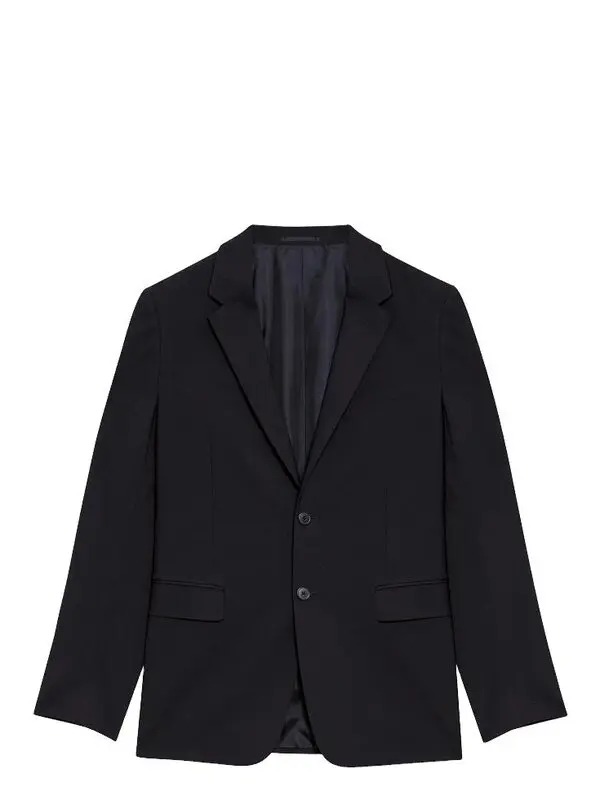 Theory Chambers Slim-fit Wool Sportcoat - Black