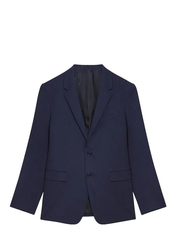 Theory Chambers Slim-fit Wool Sportcoat - Navy