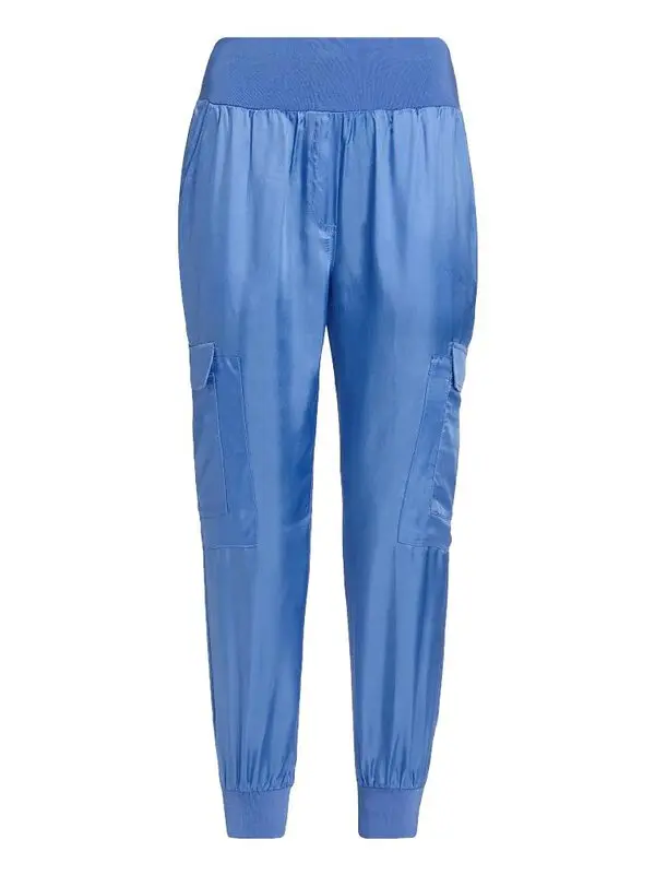 Cinq À Sept Giles Twill Cargo Joggers - Cobalt Wave