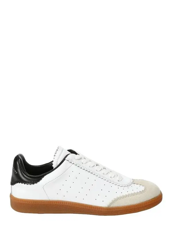 Isabel Marant Étoile Bryce Leather Sneakers - White