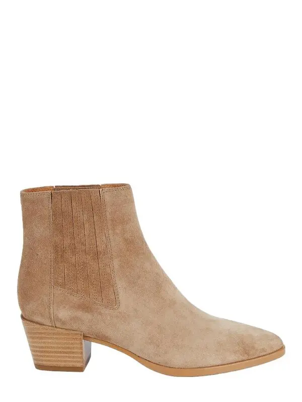 Rag & Bone Rover Suede Ankle Boots - Camel