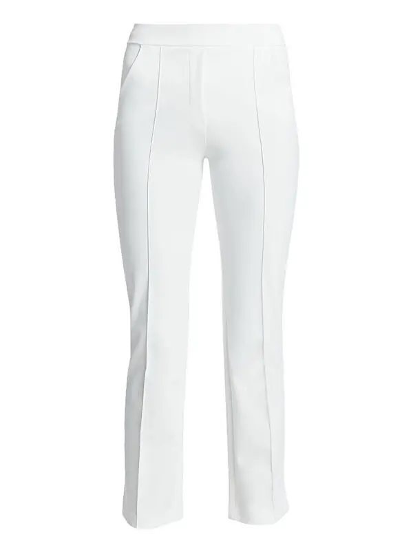 Chiara Boni La Petite Robe Nuccia Stretch Jersey Crop Pants - White