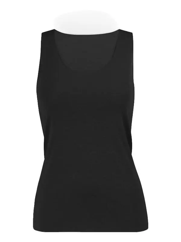 Wolford Aurora Pure Tank Top - Black