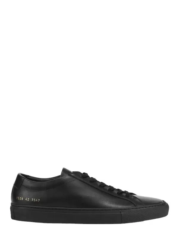 COMMON PROJECTS Original Achilles Leather Low-top Sneakers - Black