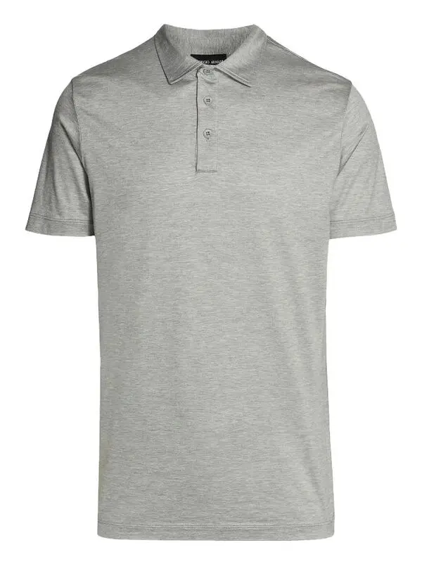 Giorgio Armani Polo Shirt - Grey
