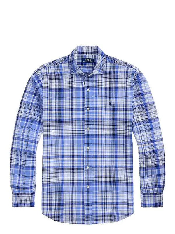 Polo Ralph Lauren Classic-fit Plaid Oxford Shirt - Blue Multi