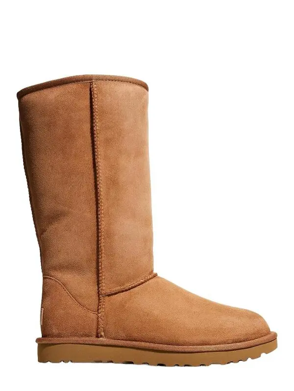 UGG S Classic Tall Ii Shearling-lined Suede Boots - Chestnut