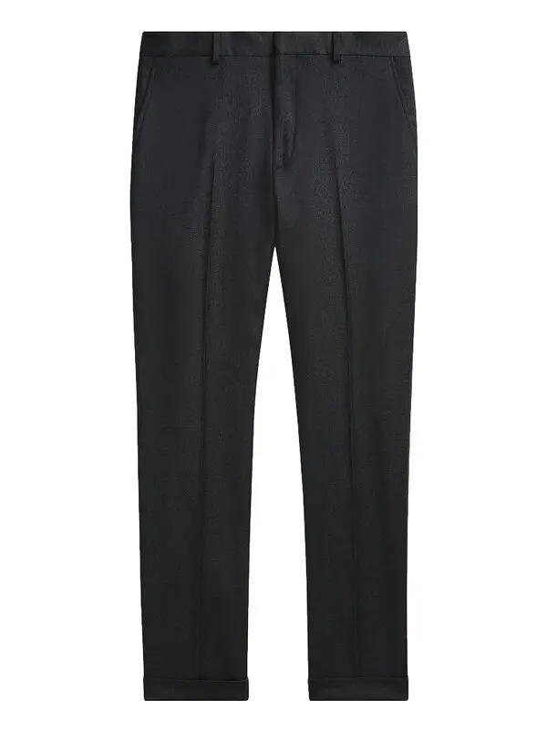 Polo Ralph Lauren Wool Twill Slim-fit Trousers - Charcoal