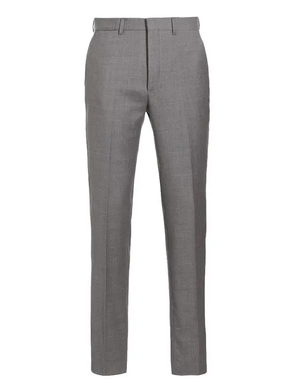 Polo Ralph Lauren Wool Twill Slim-fit Trousers - Heather Grey