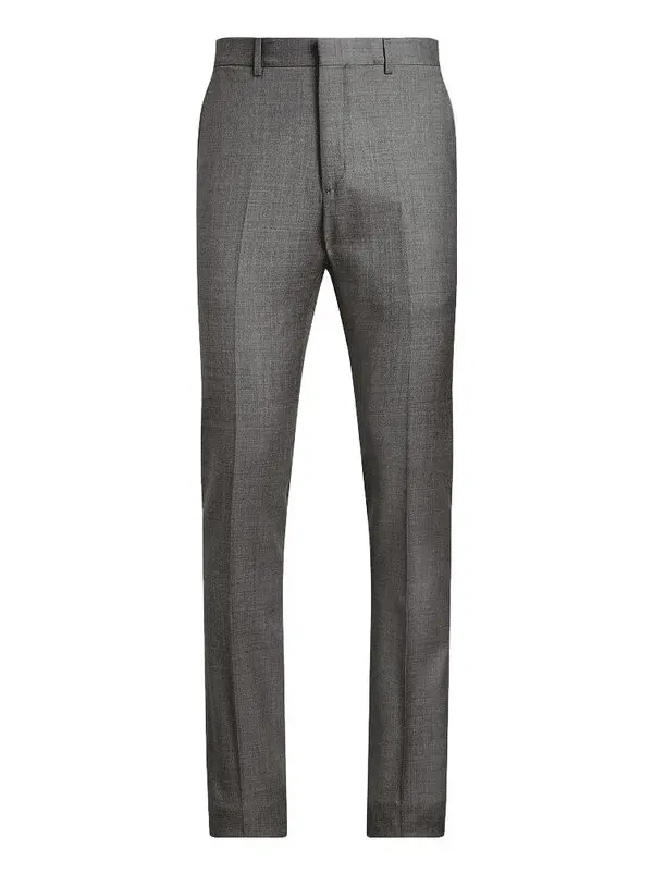 Polo Ralph Lauren Wool Twill Slim-fit Trousers - Medium Grey