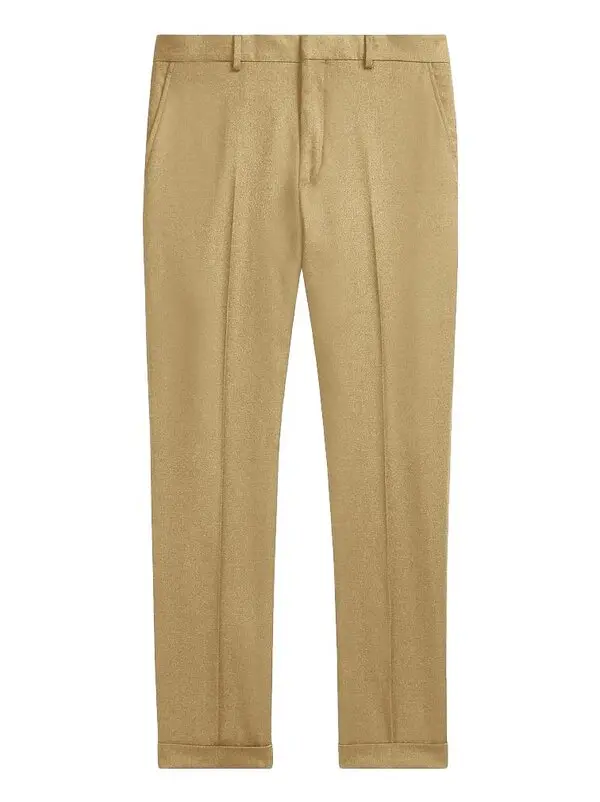 Polo Ralph Lauren Wool Twill Slim-fit Trousers - Tan