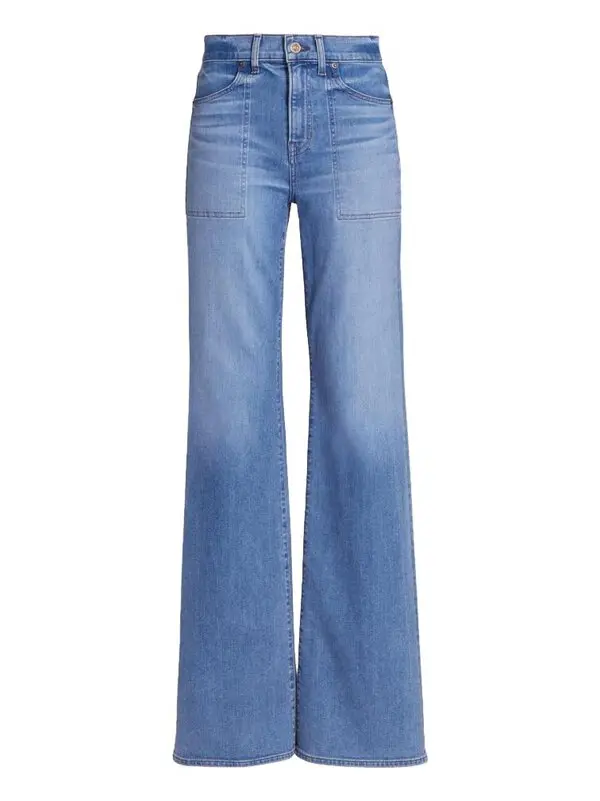 Veronica Beard Crosbie Wide-leg Jeans - Amethyst