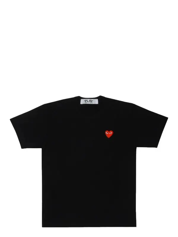 Play Comme Des Garcon Classic Heart T-shirt - Black