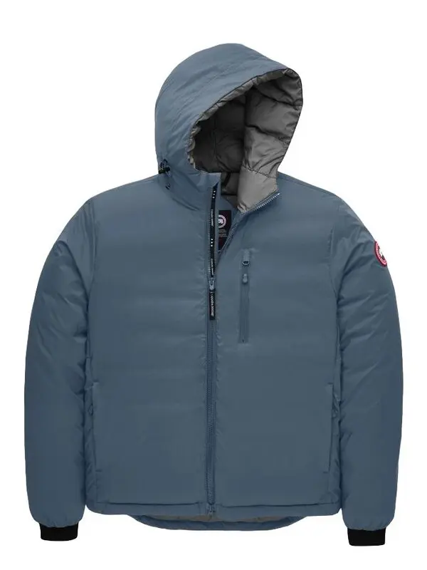 Canada Goose Lodge Down Hooded Jacket - Ozone Blue