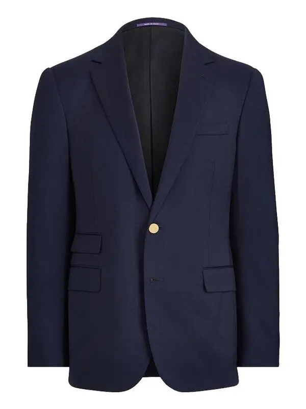 Ralph Lauren Purple Label Gregory Notch-lapel Blazer - Blue