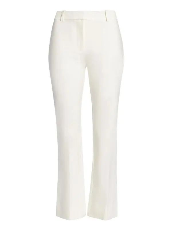Derek Lam 10 Crosby Crosby Crop Flare Pants - White