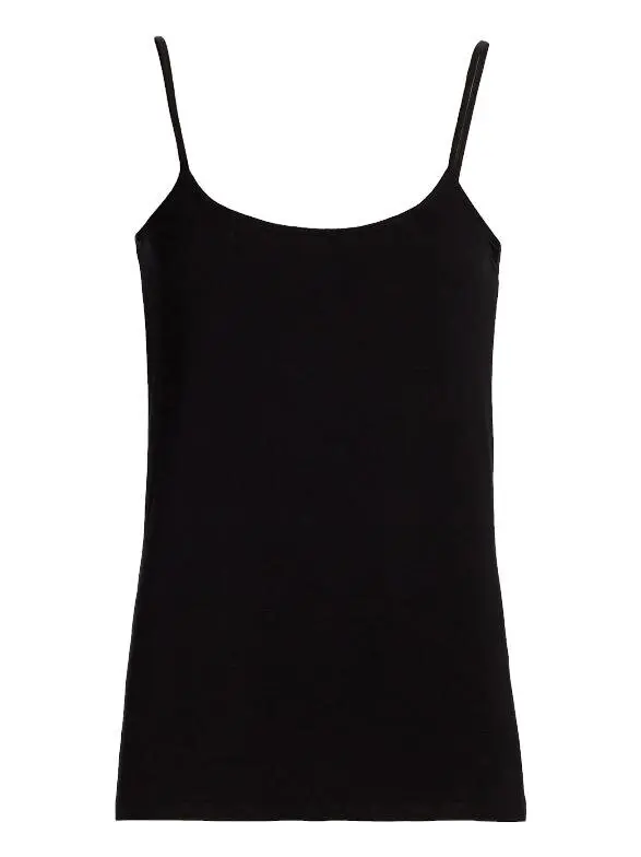 Majestic Filatures Classic Stretch Tank Top - Noir