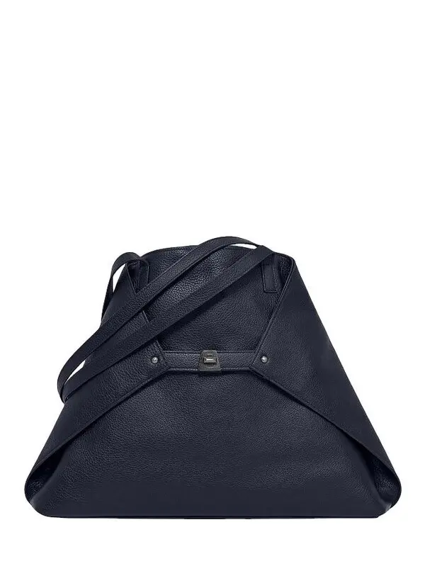 Akris Ai Leather Tote - Denim