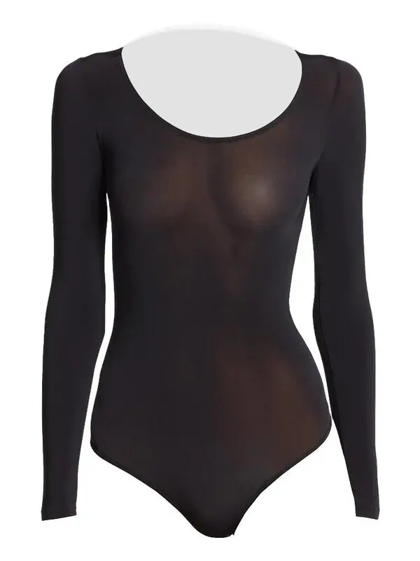 Wolford Buenos Aires String Bodysuit - Black