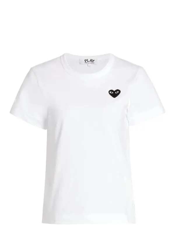 Play Comme Des Garcon Heart T-shirt - White