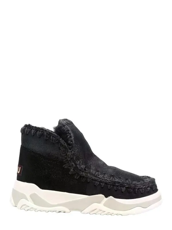 Mou Eskimo Ankle Sneakers - Black