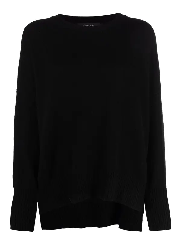 LISA YANG Mila Cashmere Jumper - Black