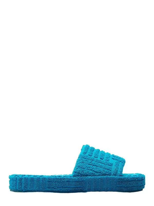 Bottega Veneta Resort Slides - Blue