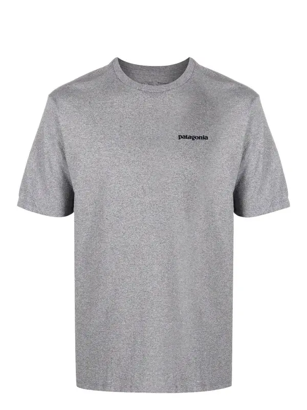 Patagonia Logo-print Crew Neck T-shirt - Grey