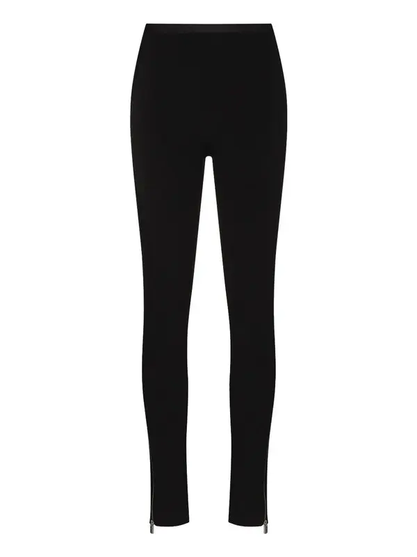 1017 Alyx 9sm Zip-cuff High-rise Leggings - Black