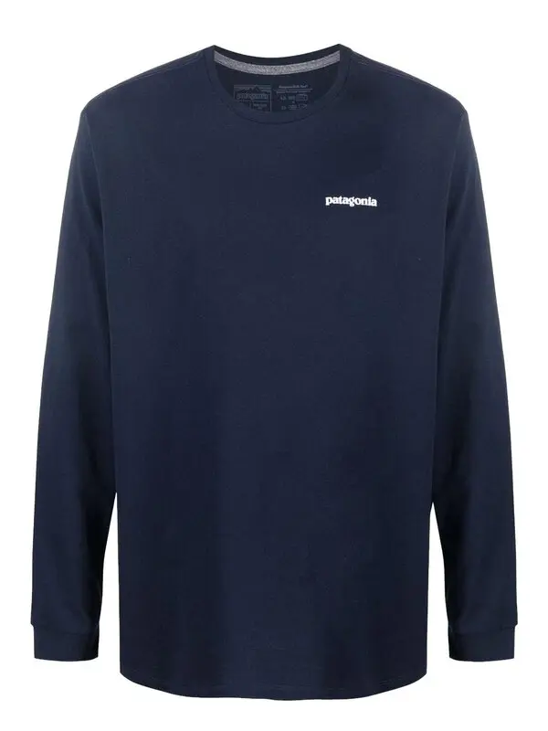 Patagonia Logo-print T-shirt - Blue