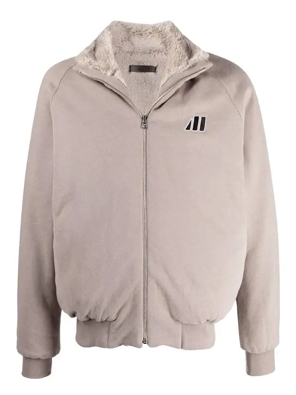 MOUTY Reversible Zip-front Jacket - Neutrals